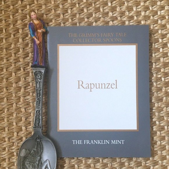 Franklin Mint | Accents | Collectible Rapunzel Spoon Grimms Fairytale ...